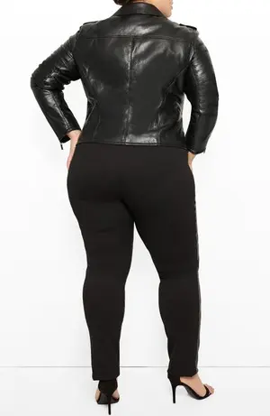 AS By DF Cult Recycled Leather Jacket - Black