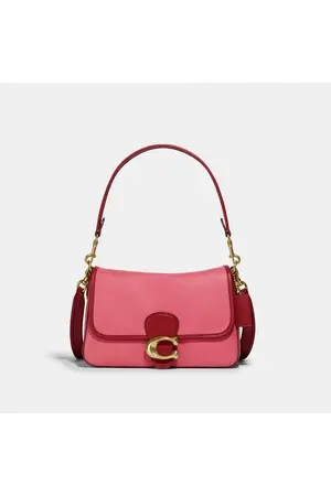 COACH Soft Tabby Shoulder Bag In Colorblock