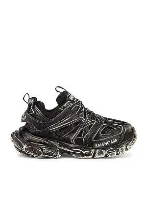 Balenciaga Track Sneakers In Black