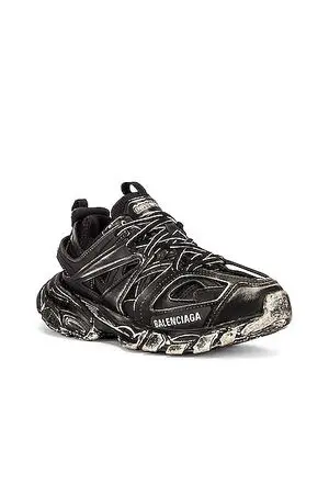 Balenciaga Track Sneakers In Black