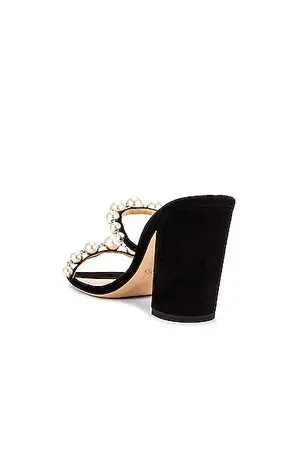 JIMMY CHOO Amara 85 Sandal In Black