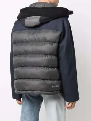 Valentino Garavani Panelled Padded Jacket