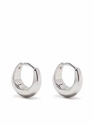 Tom Wood Ice Huggie Earrings - Silver