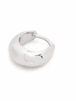 Tom Wood Ice Huggie Earrings - Silver