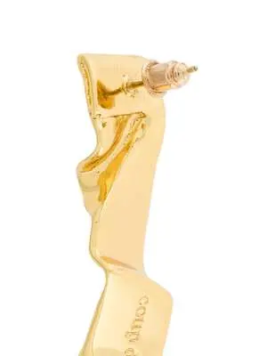 COUP DE COEUR Wave Drop Earrings - Gold
