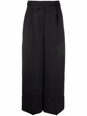 Simone Rocha Cropped Wide-leg Trousers
