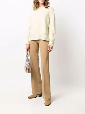 Malo Ribbed Edge Cashmere Jumper