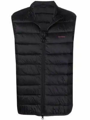 Barbour Padded Logo Gilet - Black