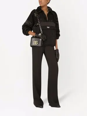 Dolce & Gabbana Twill Palazzo Trousers