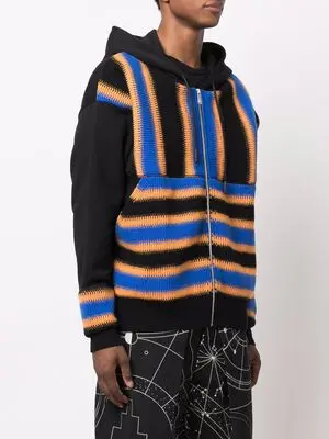 COUNTY OF MILAN Satellite Cross Zipped Hoodie