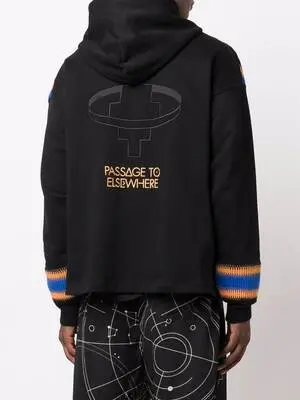 COUNTY OF MILAN Satellite Cross Zipped Hoodie