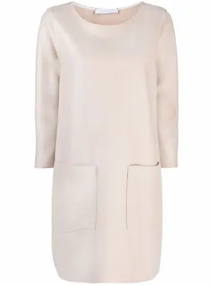 Harris Wharf London Long Sleeve Day Dresses