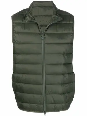 Barbour Padded Logo Gilet - Green