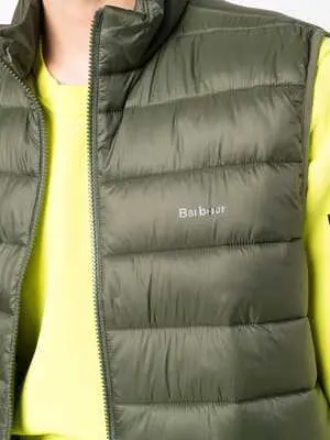 Barbour Padded Logo Gilet - Green