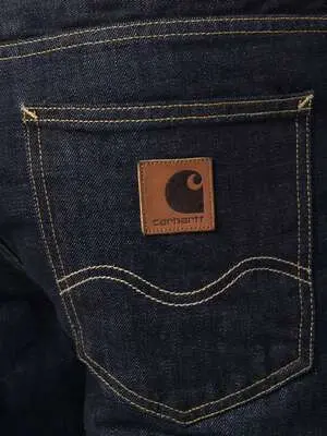 Carhartt Work In Progress Logo-patch Denim Jeans