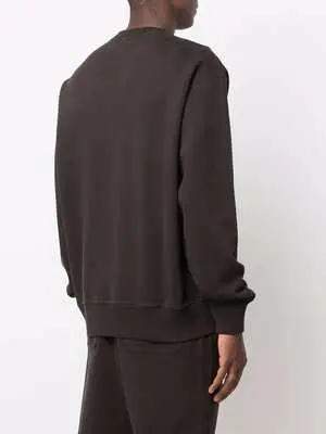 AMBUSH Logo-print Long-sleeve Sweatshirt - Brown