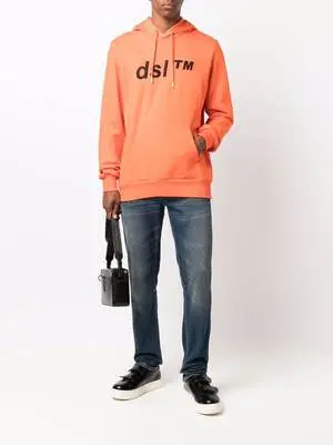 DIESEL® Embroidered Cotton Hoodie