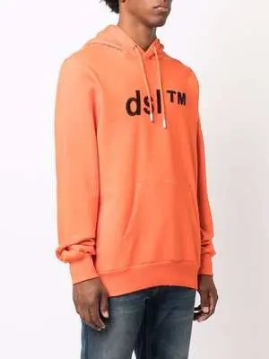 DIESEL® Embroidered Cotton Hoodie