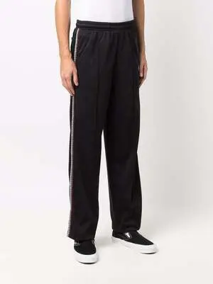 COUNTY OF MILAN Cross-logo Side-stripe Track Pants