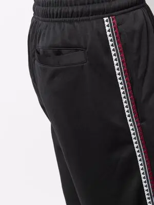COUNTY OF MILAN Cross-logo Side-stripe Track Pants