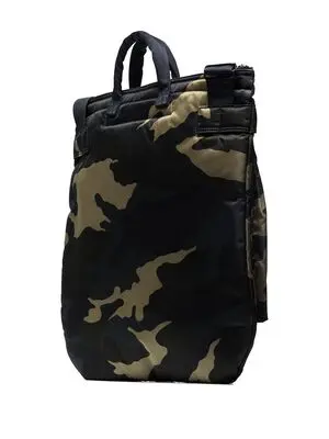 PORTER-YOSHIDA & CO Camouflage Print Helmet Tote Bag