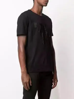 BILLIONAIRE Double B Crystal-embellished T-shirt