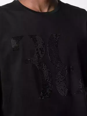 BILLIONAIRE Double B Crystal-embellished T-shirt