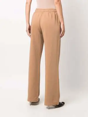 AMBUSH Logo-print Wide-leg Joggers - Neutrals