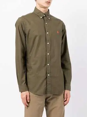 Polo Ralph Lauren Classic Button-up Shirt - Green