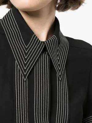 Stella McCartney Rose Contrast-stitching Top