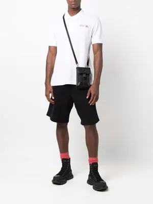 Moschino Embroidered-logo Jogger Shorts