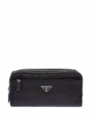 Prada Re-nylon Travel Pouch - Black