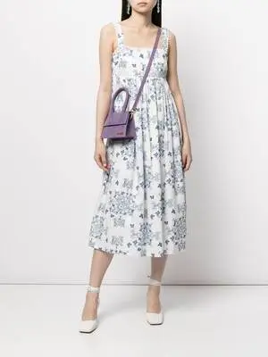 MACGRAW Florence Porcelain Print Dress