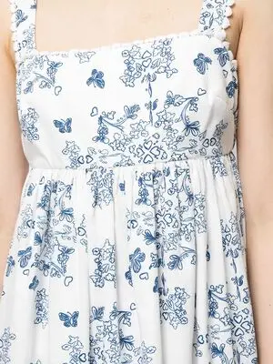 MACGRAW Florence Porcelain Print Dress