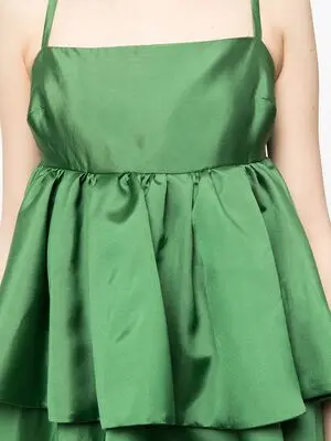 MACGRAW Conversation Mini Dress - Green