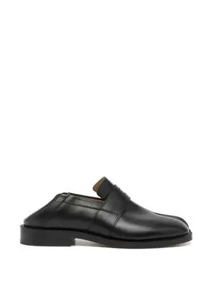 MAISON MARGIELA Tabi Leather Loafers - Black
