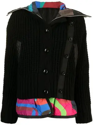 Sacai X Kaws Deconstructed Layered Blouson