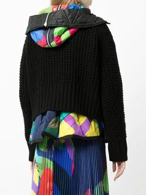 Sacai X Kaws Deconstructed Layered Blouson
