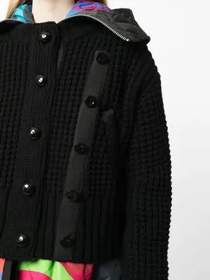 Sacai X Kaws Deconstructed Layered Blouson