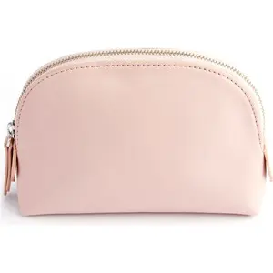 ROYCE NEW YORK Compact Cosmetics Bag - Light Pink
