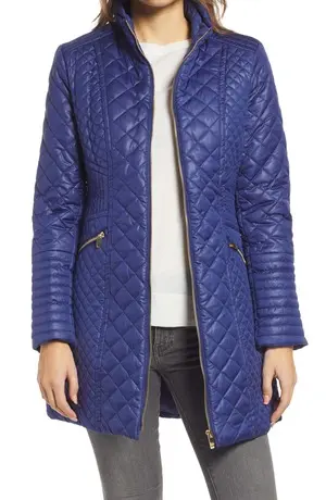 Via Spiga Quilt Walker Jacket