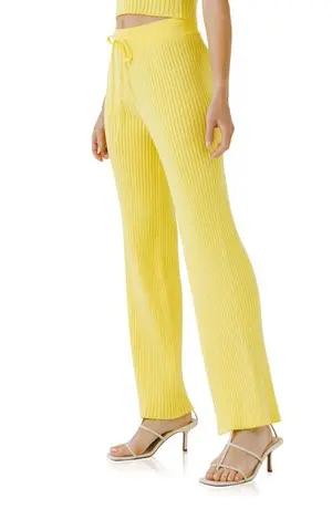 Endless Rose Ribbed Drawstring Pants