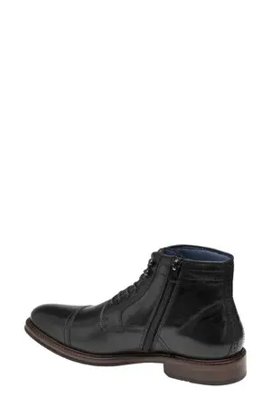 Johnston & Murphy Raleigh Xc Flex Cap Toe Boots - Black