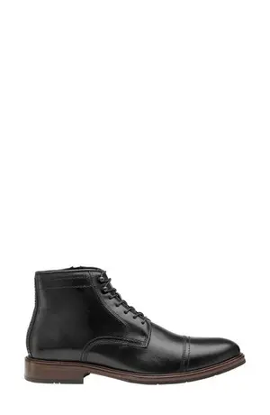 Johnston & Murphy Raleigh Xc Flex Cap Toe Boots - Black