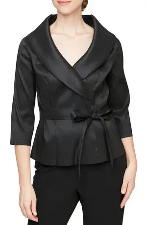 Wide Lapel Blouses