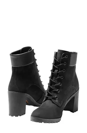 Timberland Allington Block Heel Bootie - Black