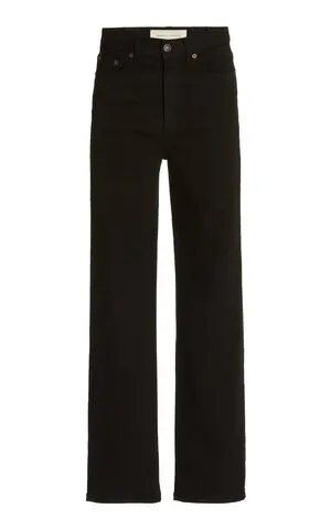 JEANERICA Eiffel High-rise Straight-leg Jeans - Black