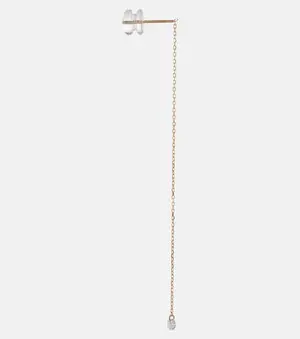 PERSEE - Persée Danae 18kt Gold Drop Earrings With Diamonds