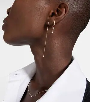 PERSEE - Persée Danae 18kt Gold Drop Earrings With Diamonds