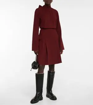 JIMMY CHOO Yomi Shearling-lined Leather Boots